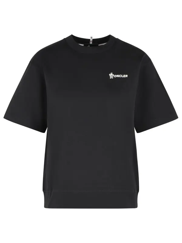 Moncler Cotton T-shirt - Black