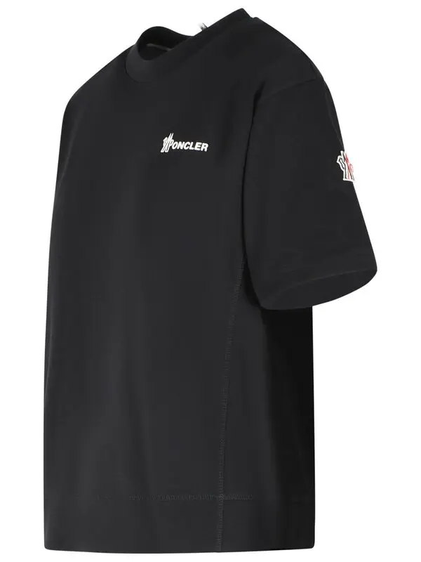 Moncler Cotton T-shirt - Black