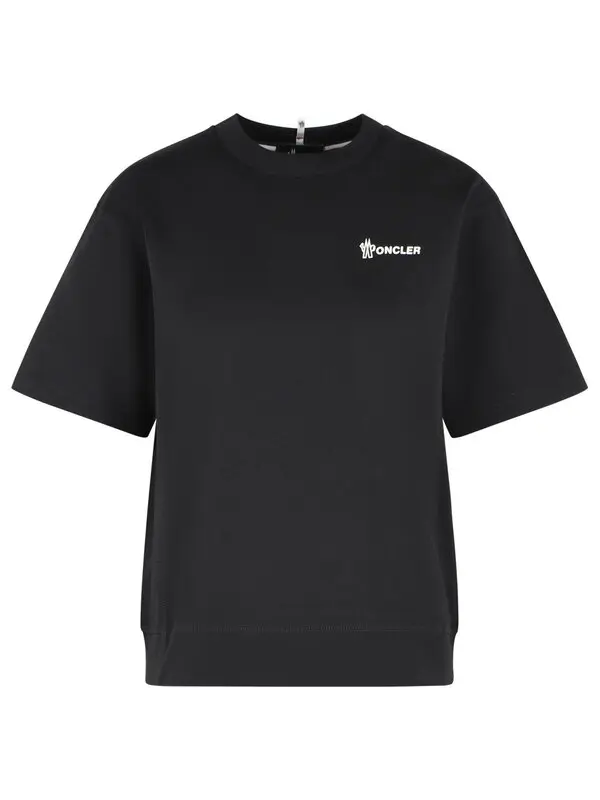 Moncler Cotton T-shirt - Black