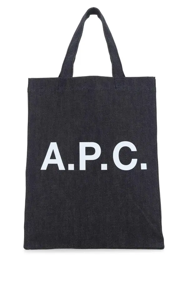 A.p.c. Denim Shopping Bag - Blue