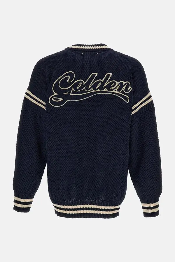 GOLDEN GOOSE Journey M's Knit Crewneck Reynard - Multicolor