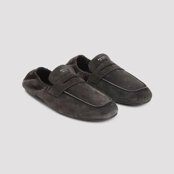 Prada Penny Loafers - Brown