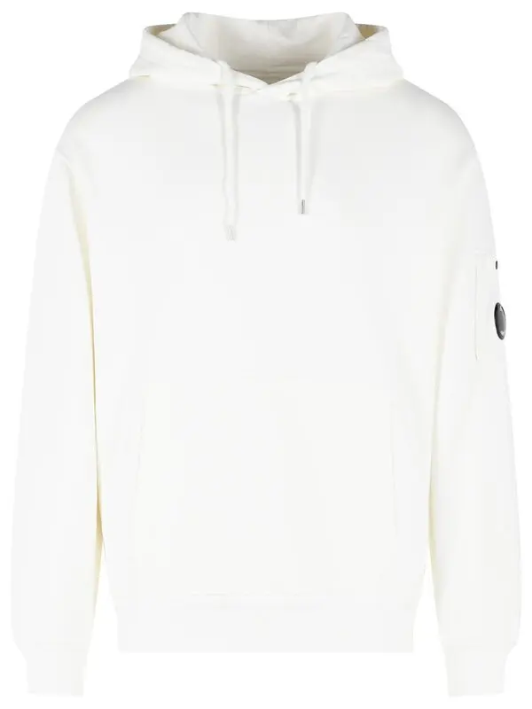 C.P. COMPANY Cotton Sweatshirt - White