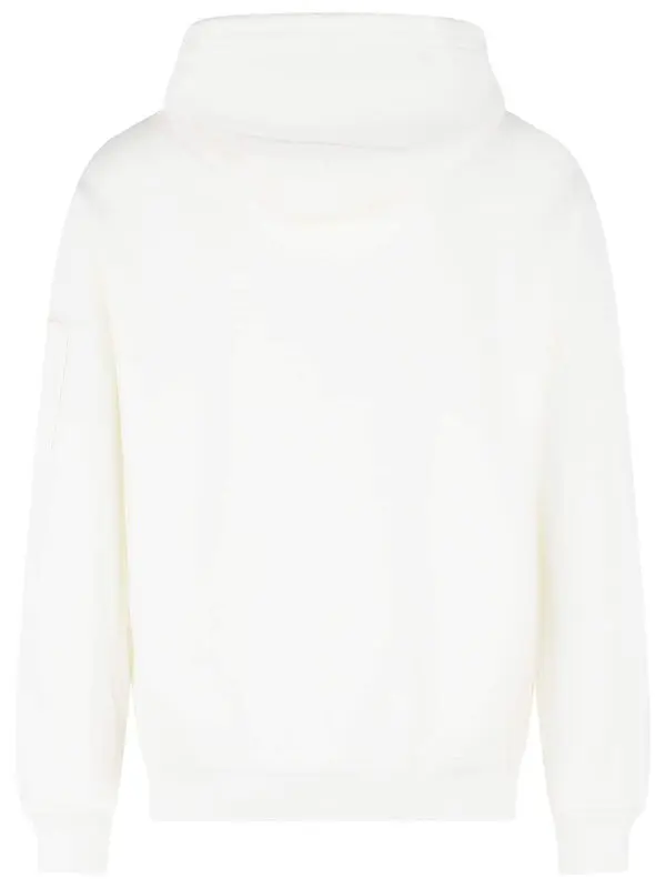 C.P. COMPANY Hooded Sweatshirt - White