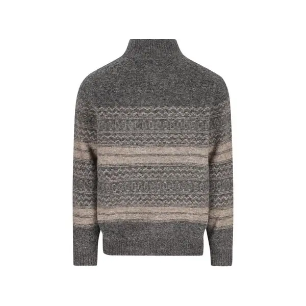 Brunello Cucinelli Grey Sweaters & Knitwear Cardigans - Gray