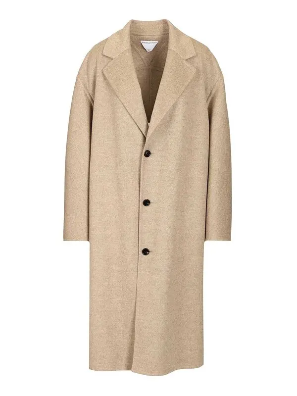 Bottega Veneta Wool And Cashmere Coat