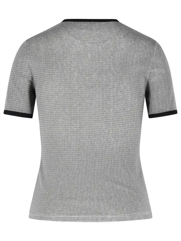 COURREGES Cotton T-shirt - Gray