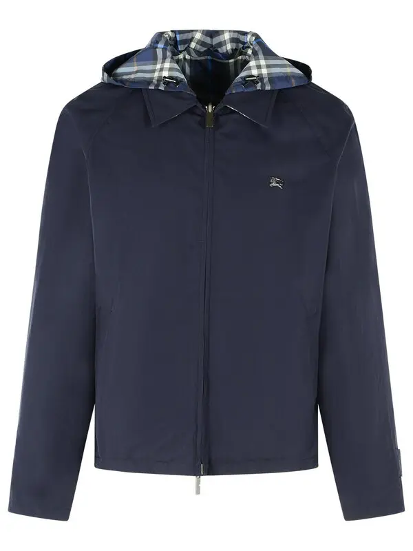 Burberry Dark Cotton Reversible Jacket