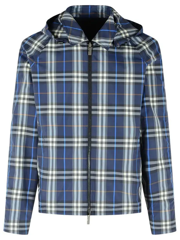 Burberry Dark Cotton Reversible Jacket