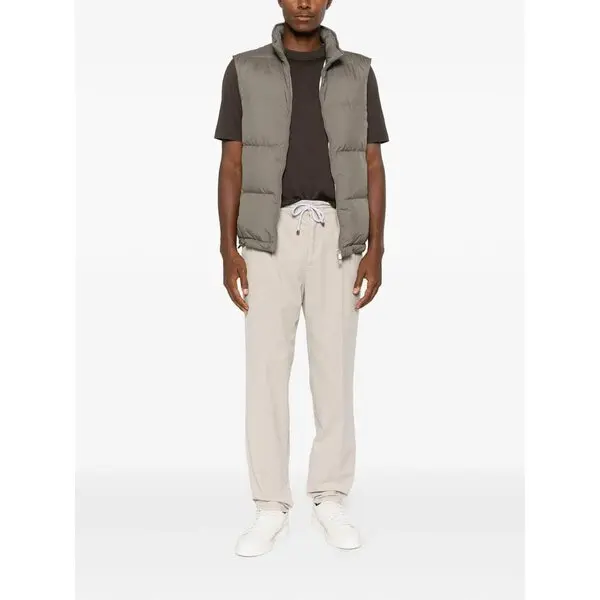 Brunello Cucinelli Techno Fabric Down Vest - Green