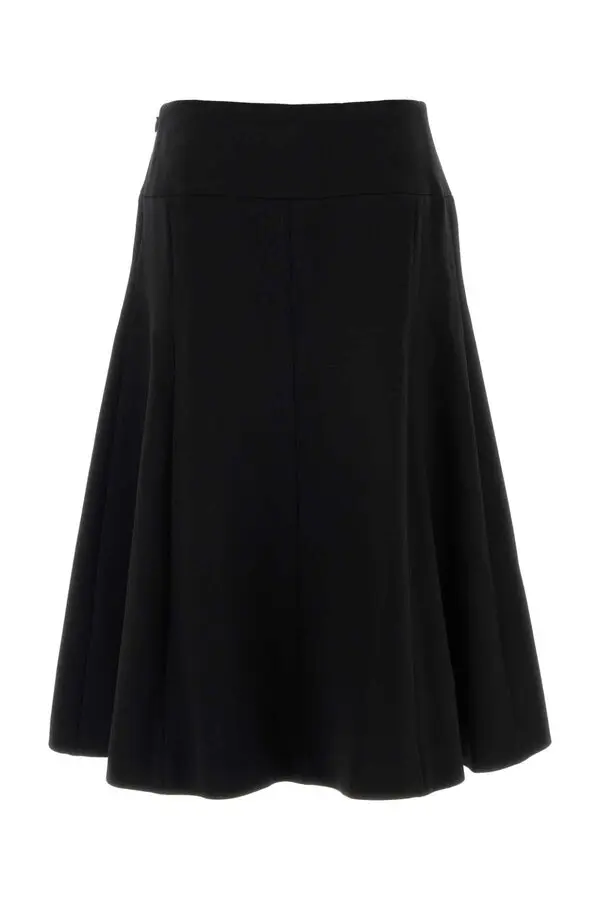 Alaïa Stretch Polyester Blend Skirt