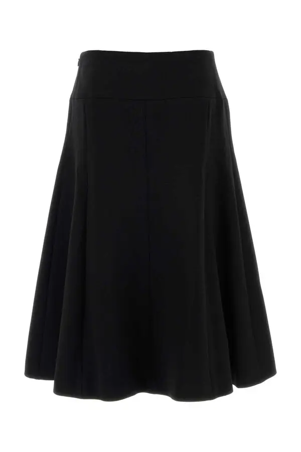 Alaïa Stretch Polyester Blend Skirt