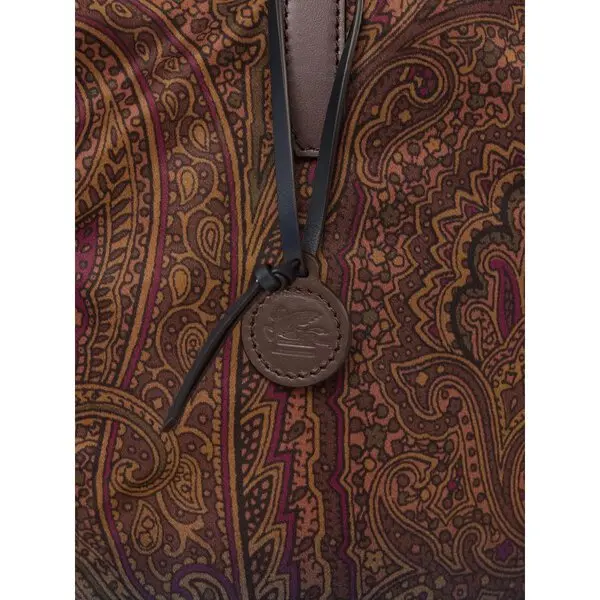 Etro Tote Bags - Brown