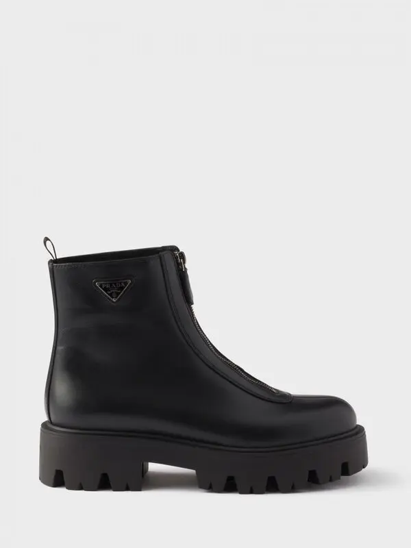 Prada Ankle Lug Sole Boots