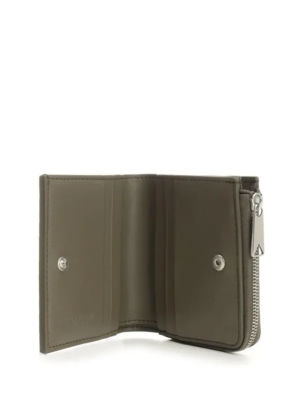 Bottega Veneta Stamp Bi-fold Braided Wallet