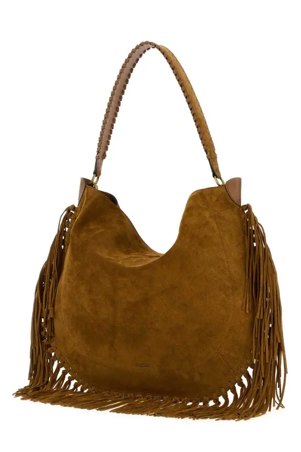 Isabel Marant Étoile Biscuit Suede Oskan Shoulder Bag