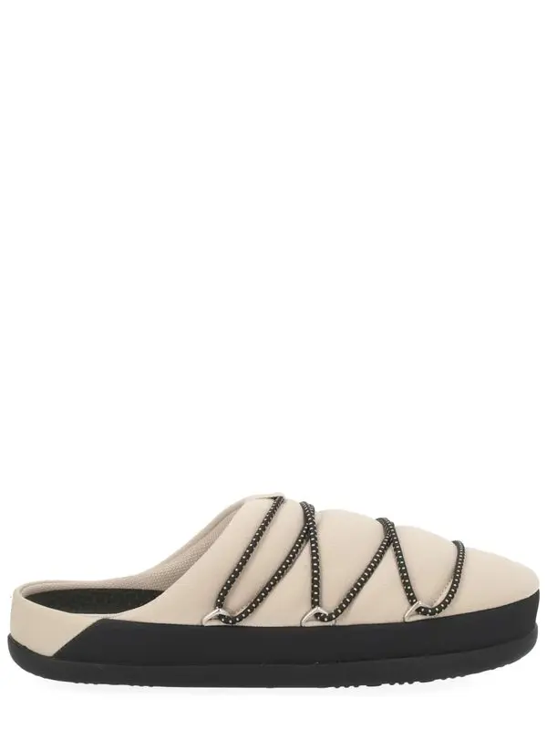 Moon Boot Soft Slipper Shoe - Cream