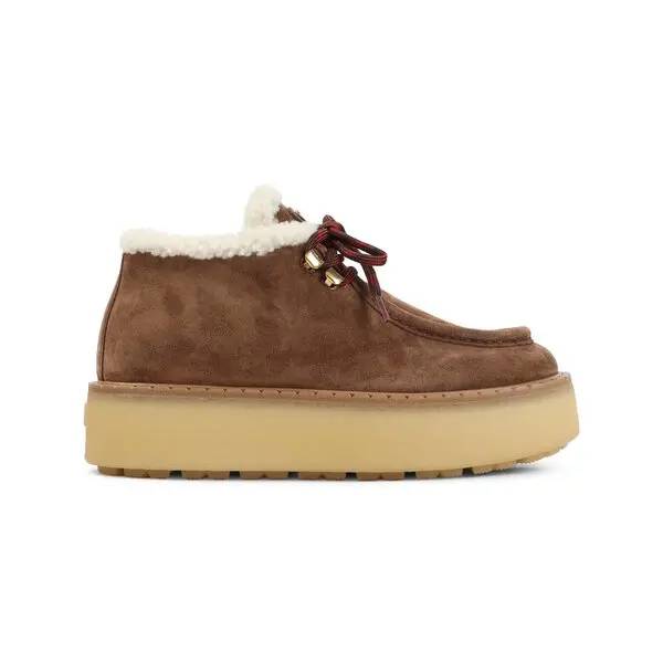 Prada Lace-up Ankle Boots
