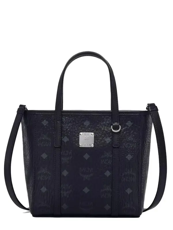 Mcm Toni Top-zip Mini Tote - Black