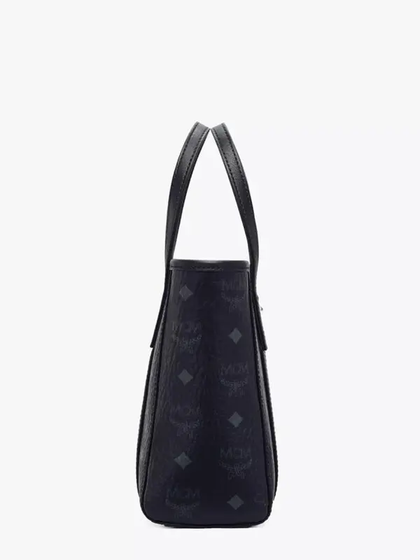 Mcm Toni Top-zip Mini Tote - Black