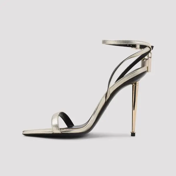 TOM FORD Nappa Pointed Naked Sandals