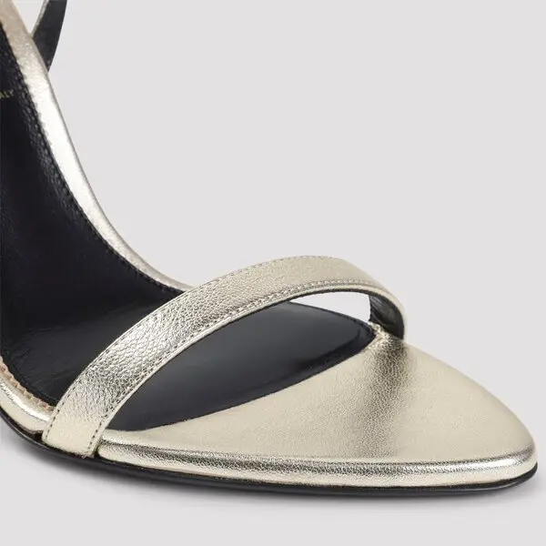 TOM FORD Nappa Pointed Naked Sandals