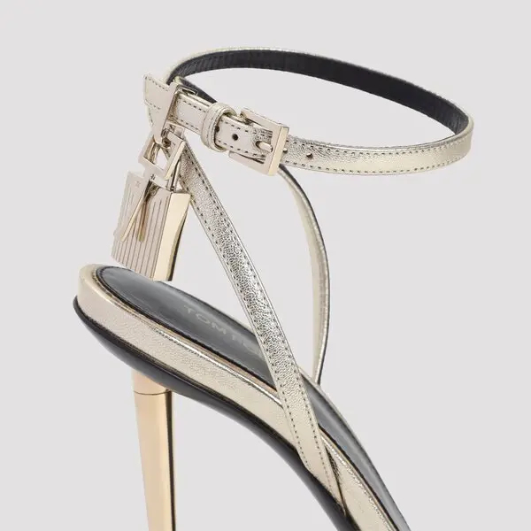 TOM FORD Nappa Pointed Naked Sandals