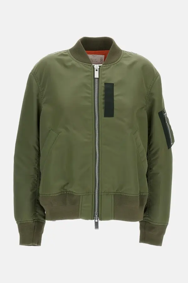 Sacai Nylon Twill Blouson - Multicolor