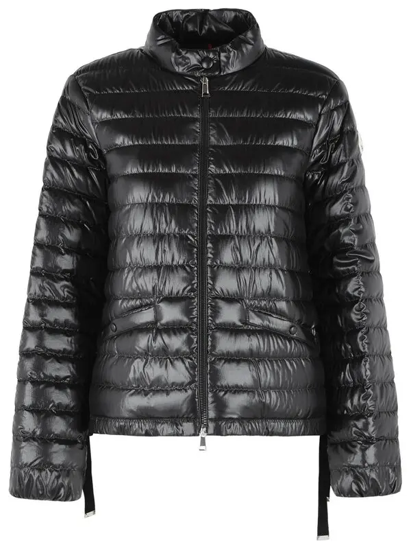 Moncler Azalee' Short Polyamide Down Jacket - Black