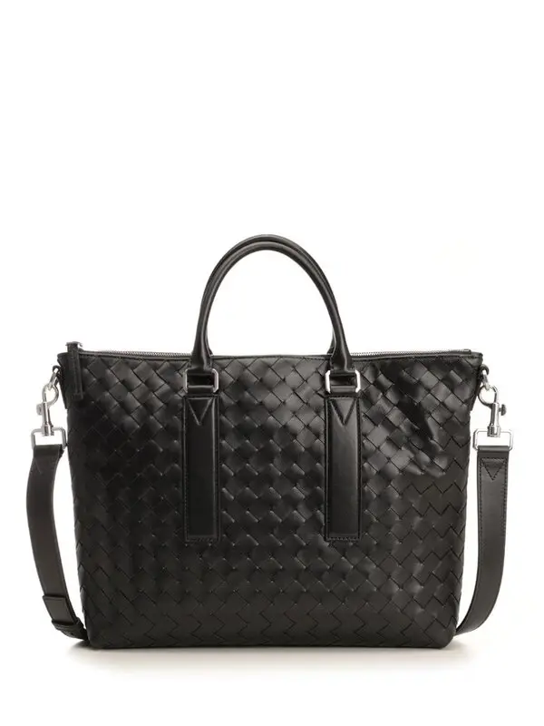 Bottega Veneta Soft Leather Business Bag