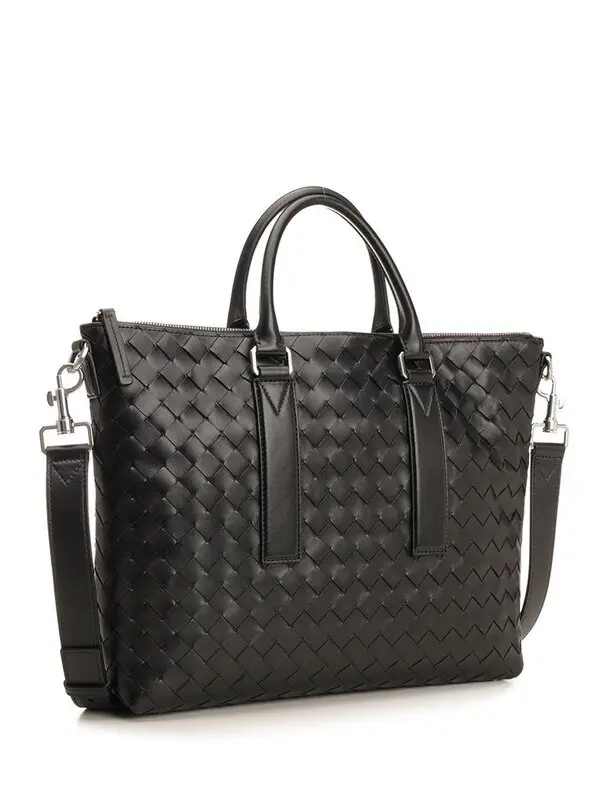 Bottega Veneta Soft Leather Business Bag