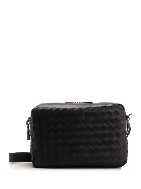 Bottega Veneta Shoulder Bag With Woven Pattern