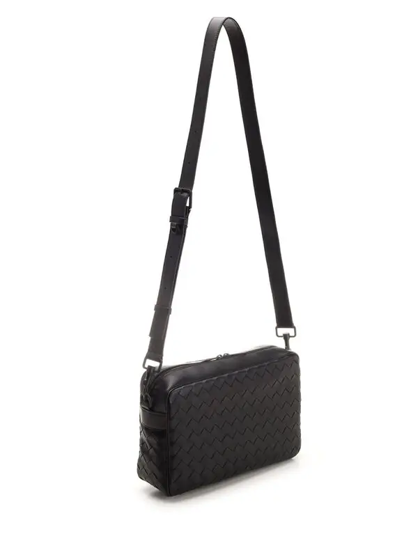 Bottega Veneta Shoulder Bag With Woven Pattern