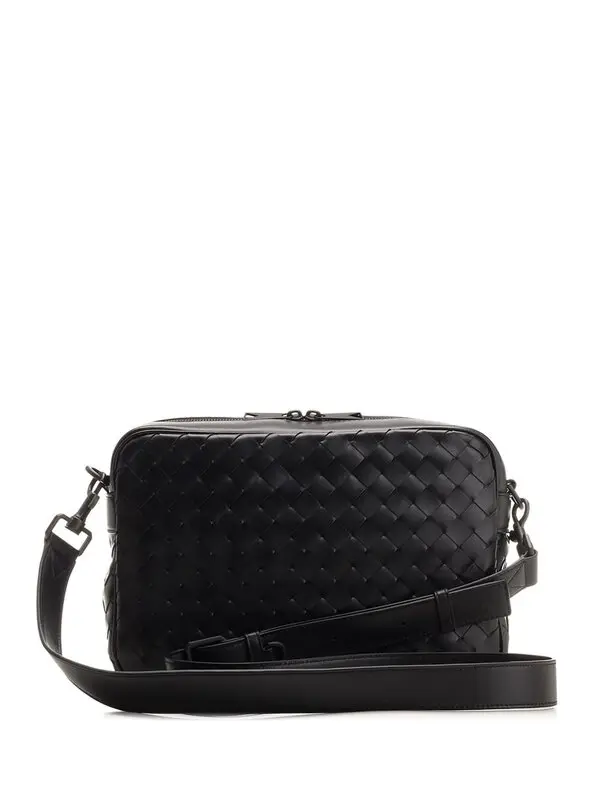 Bottega Veneta Shoulder Bag With Woven Pattern