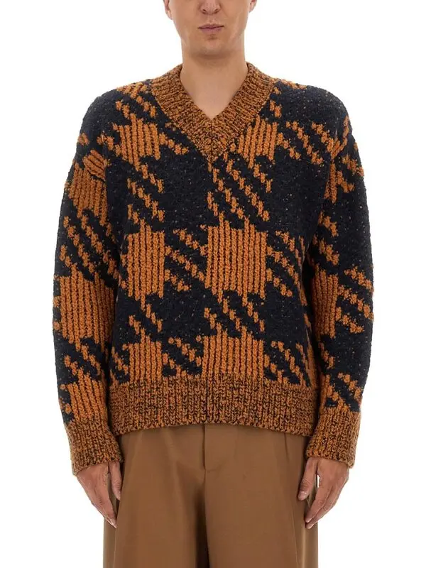 Dries Van Noten Wool Jersey - Multicolor