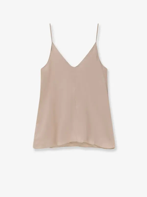 Brunello Cucinelli Stretch Silk Top