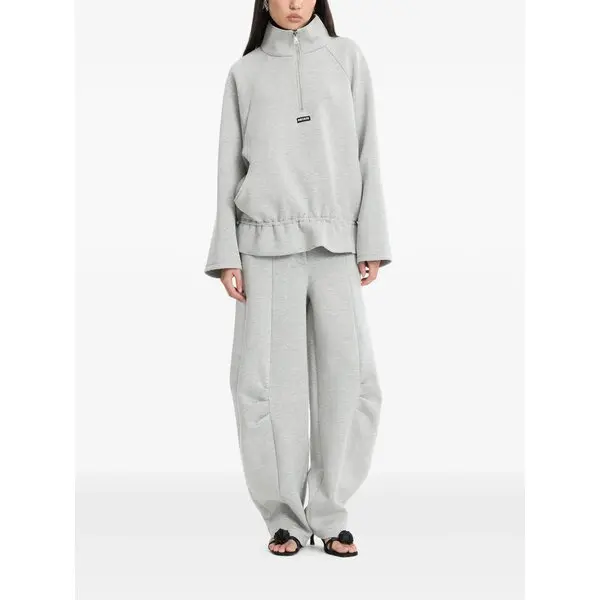 ROTATE BY BIRGER CHRISTENSEN Grey Trousers Tailored Trousers