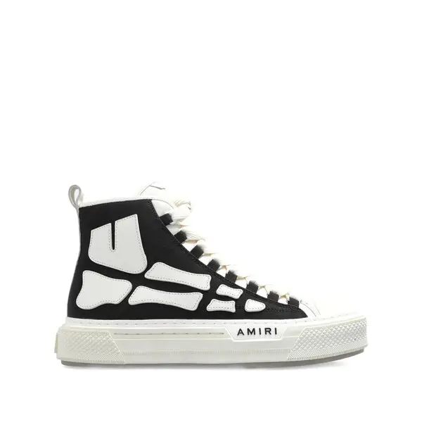 Amiri Court High-top Sneakers - Black
