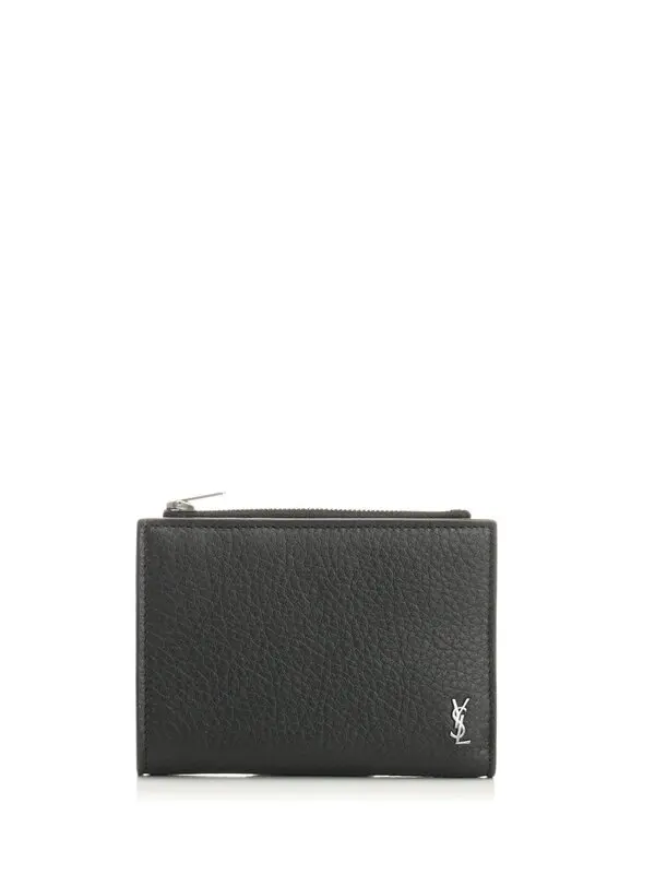 Saint Laurent Tiny Cassandre Bi-fold Wallet