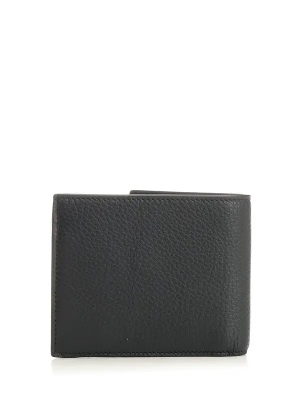Saint Laurent Leather Bifold Wallet - Blue