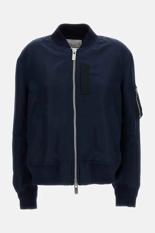 Sacai Nylon Twill Blouson - Multicolor