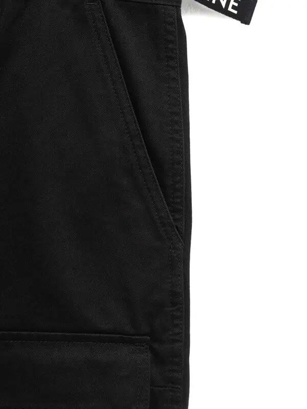 Celine Cargo Cotton Bermuda Shorts