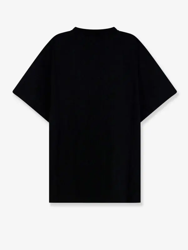 Balenciaga The Door Cotton T-shirt - Black