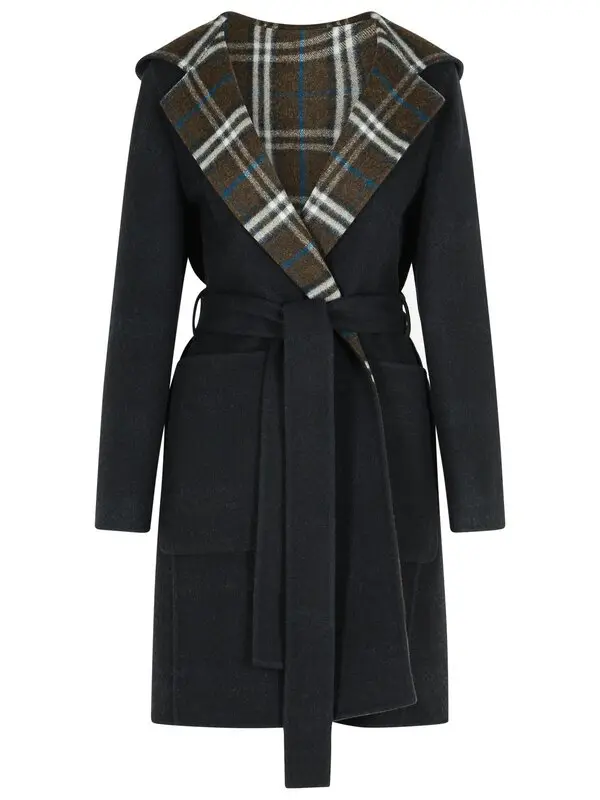Burberry Hampshire' Reversible Wool Coat