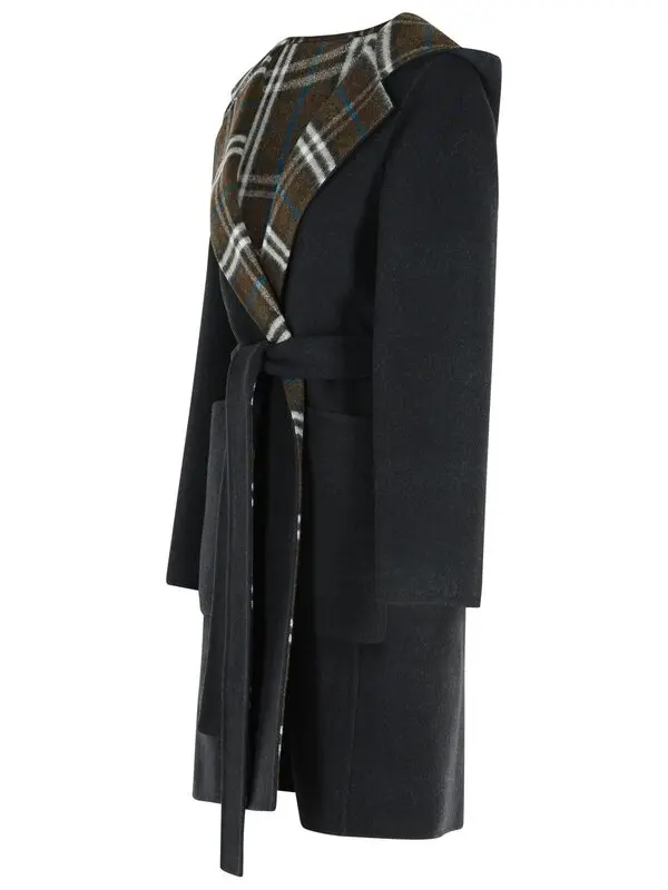 Burberry Hampshire' Reversible Wool Coat