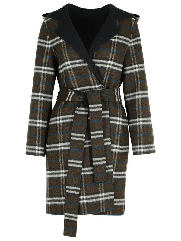 Burberry Hampshire' Reversible Wool Coat