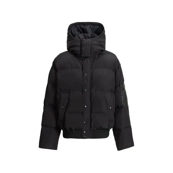 Balmain Coats Padded Coats - Black