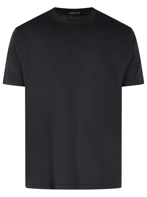 TOM FORD Cotton Blend T-shirt - Black