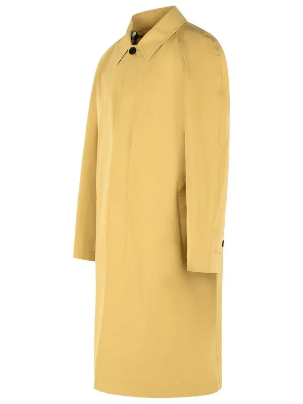 Burberry Hamper' Long Cotton Raincoat