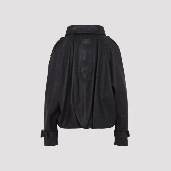 Acne Studios Leather Bomber Jacket